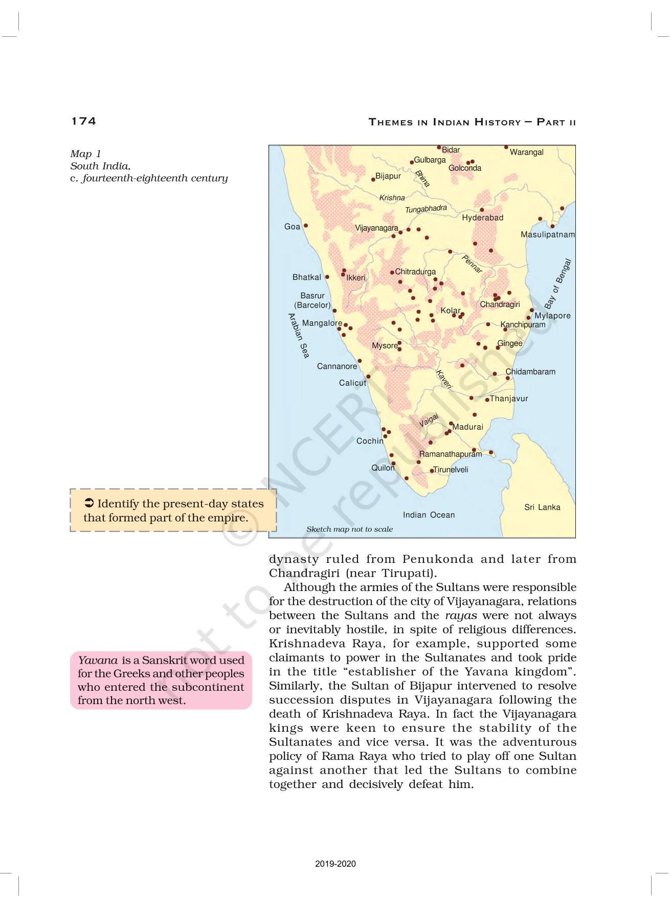 An Imperial Capital Vijayanagara - NCERT Book of Class 12 Themes In Indian History Part II